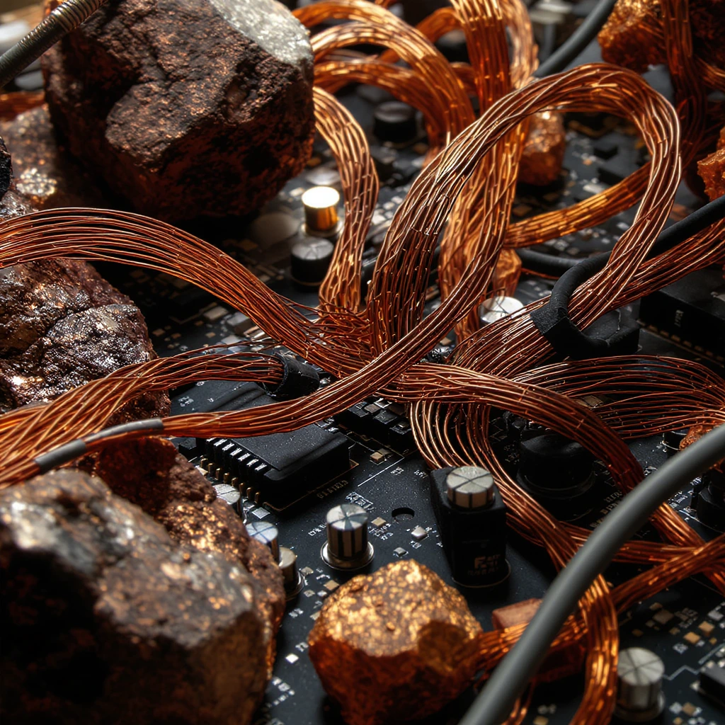 Copper wires in technology